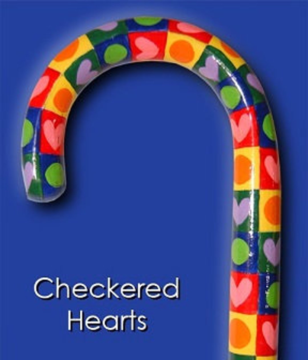 Checkered Hearts - Etsy