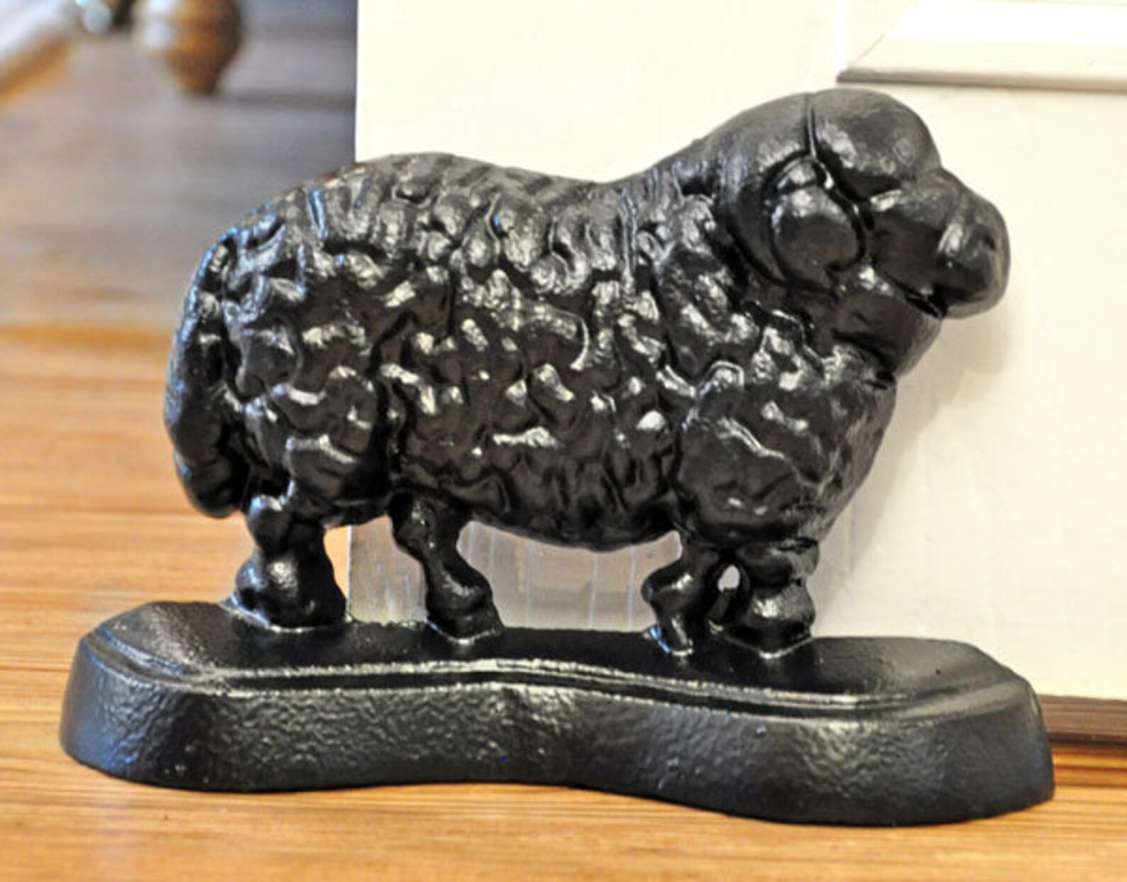 Black Cast Iron Sheep Book Ends Pair / Shelf Ornaments - Etsy UK