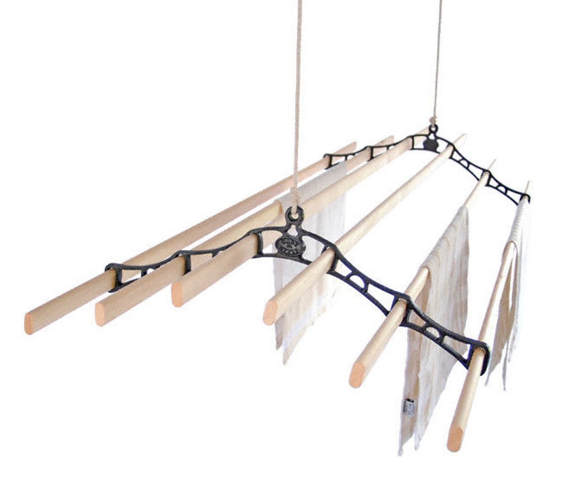 6 Lath Kitchen Maid® Pulley Clothes Airer - Etsy UK