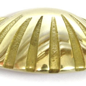 Brass Shell Drawer Pull - Etsy UK