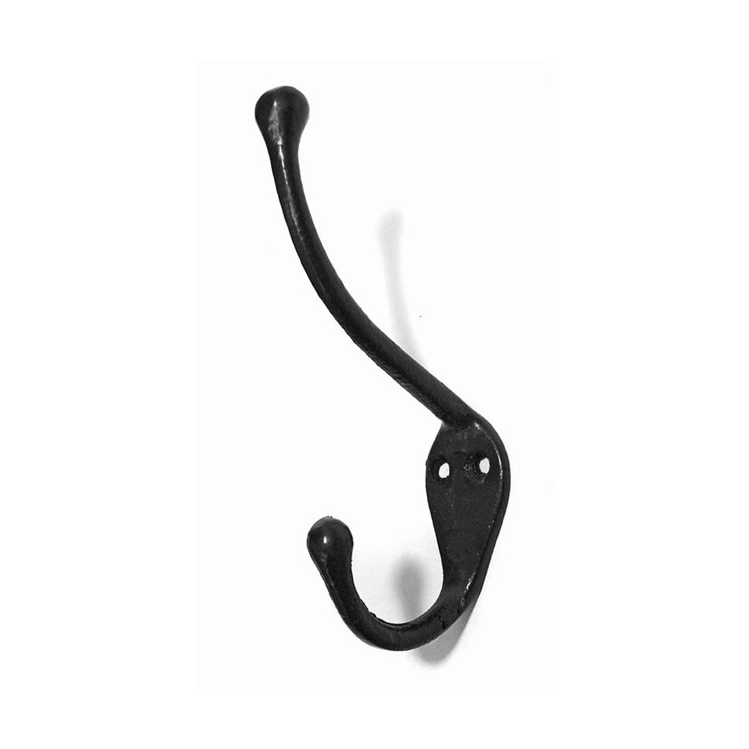 Traditional Coat Hook - Black Finish - Etsy