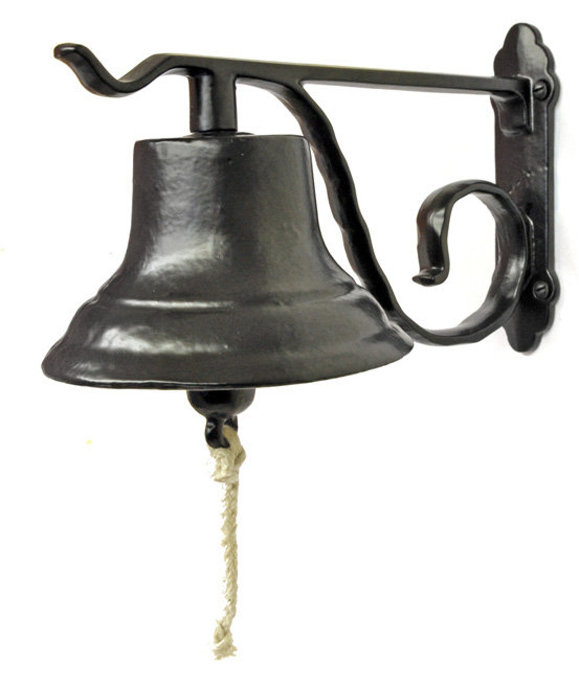 Cast Iron Scroll Bell - Etsy UK