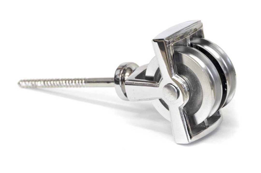 Chrome Double Pulley for Kitchen Maid® Pulley Clothes Airer - Etsy UK