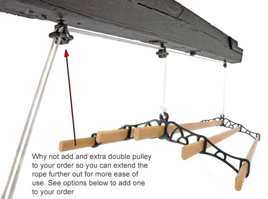 5 Lath Kitchen Maid® Pulley Clothes Airer | Etsy UK