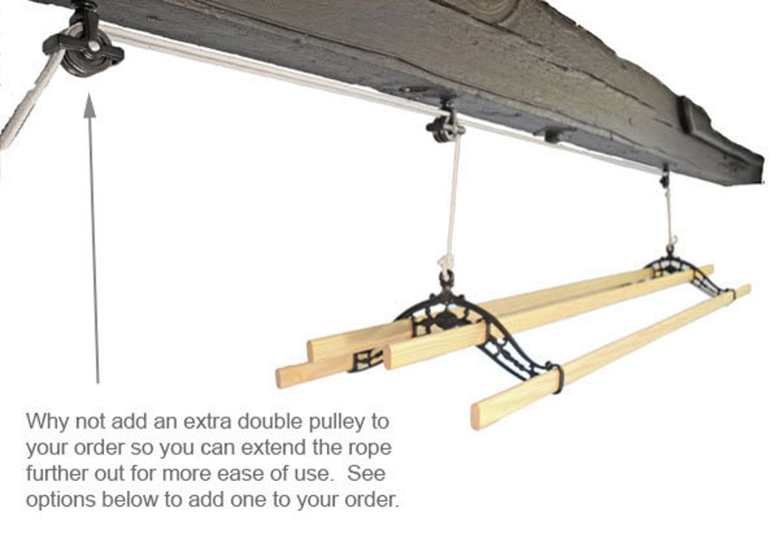 Classic 4 Lath Kitchen Maid® Pulley Clothes Airer - Etsy