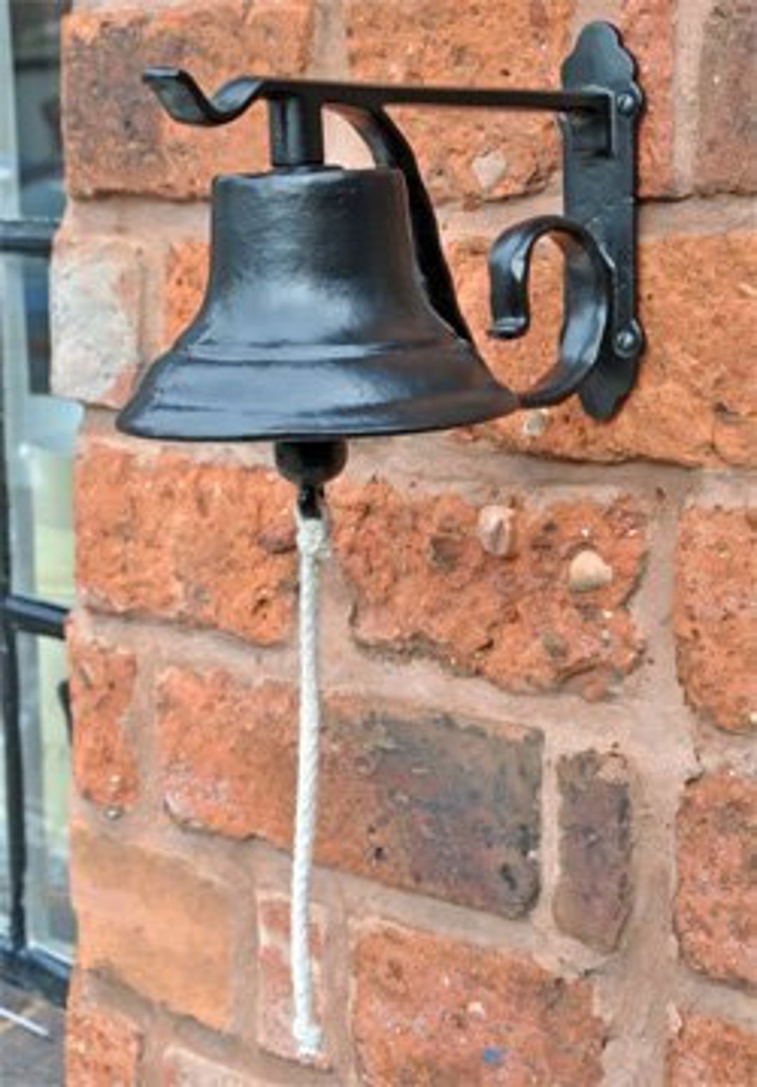 Cast Iron Scroll Bell - Etsy UK