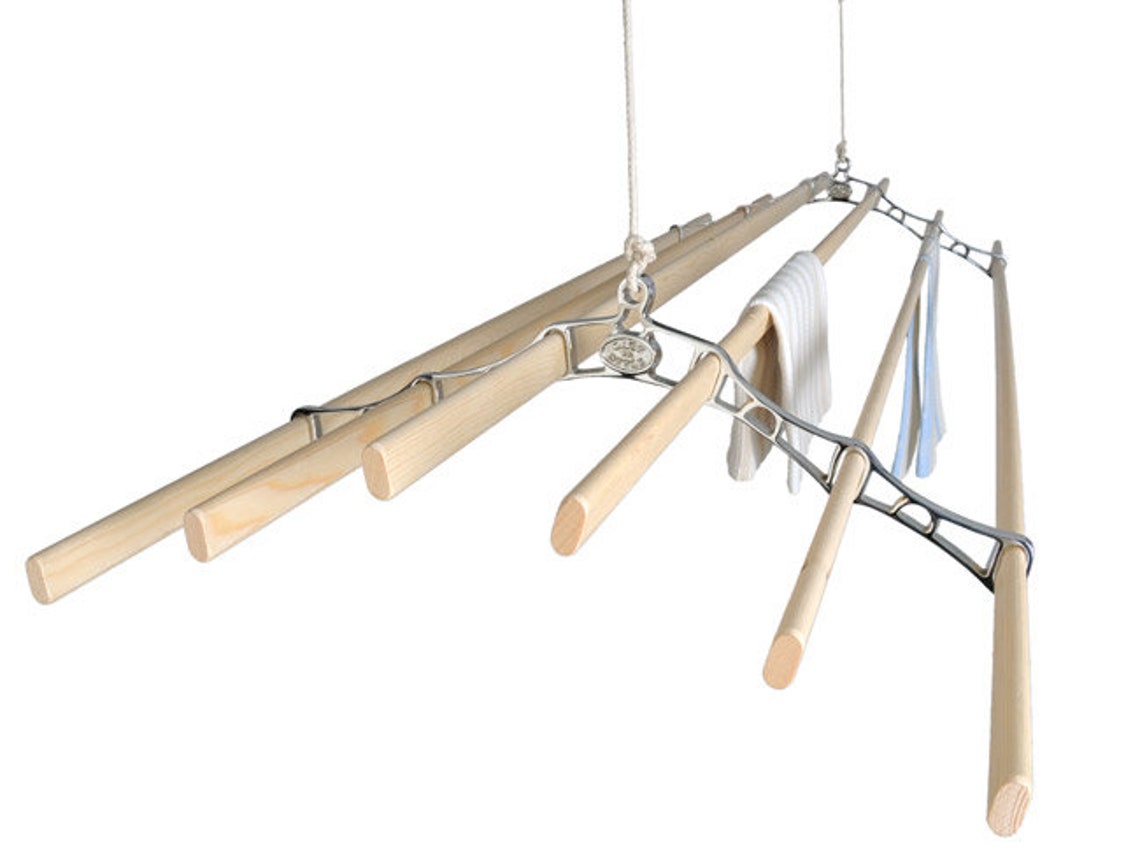 Chrome 6 Lath Kitchen Maid® Pulley Clothes Airer - Etsy UK