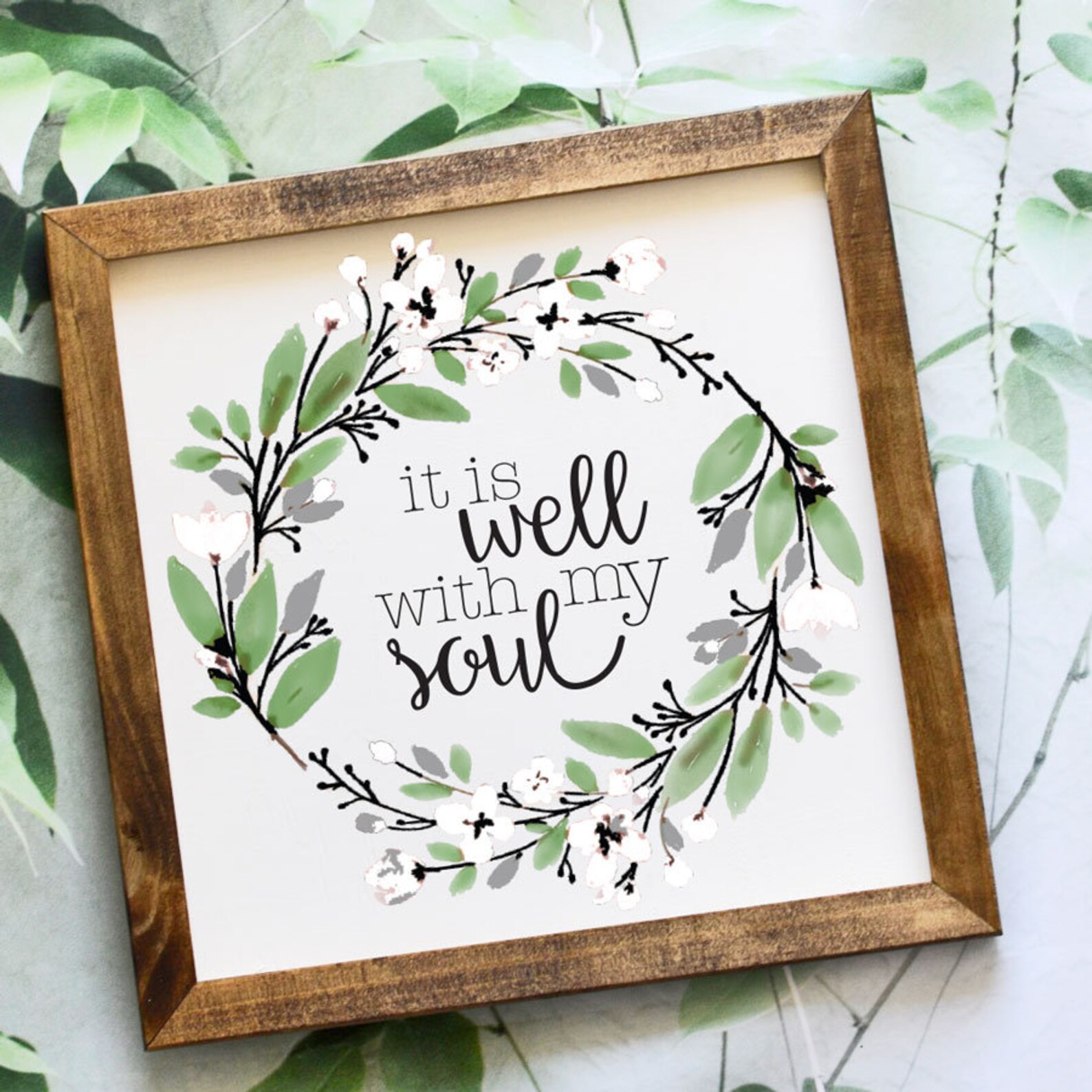 It is Well With My Soul It is Well Sign Sign Wood Sign - Etsy