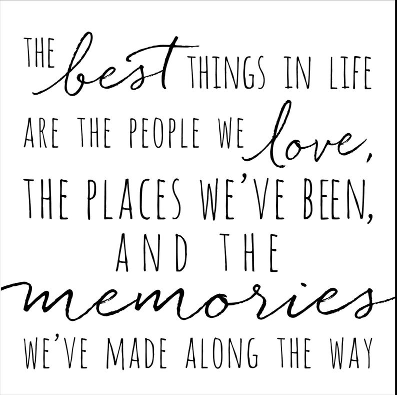 The Best Things in Life PRINTABLE Sign | Farmhouse Wall Art ...