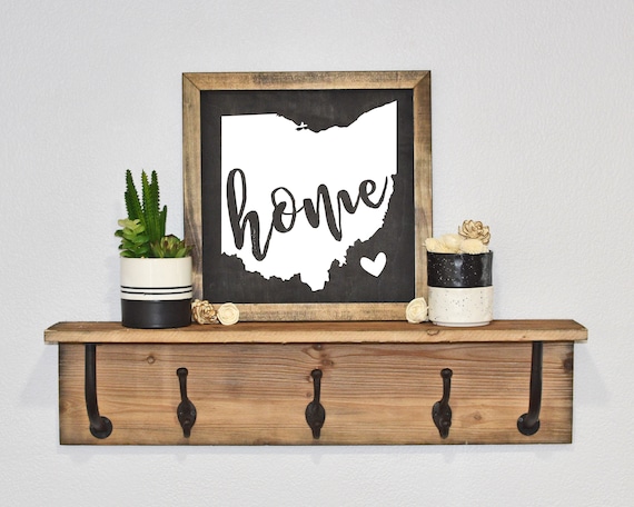 Ohio Sign Personalized State Sign Ohio State Hand Painted | Etsy