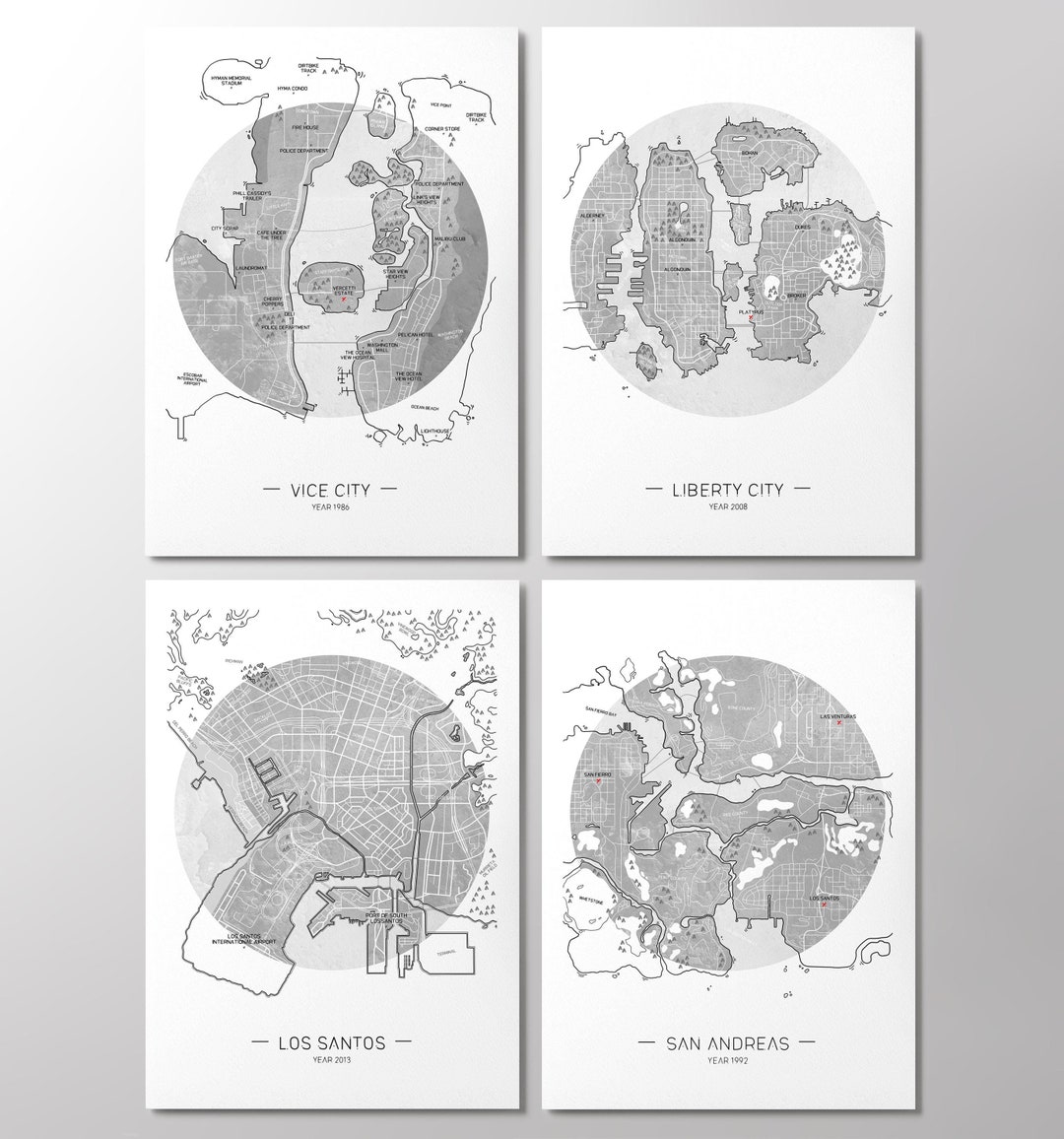 Grand Cities Bundle, Digital - Etsy