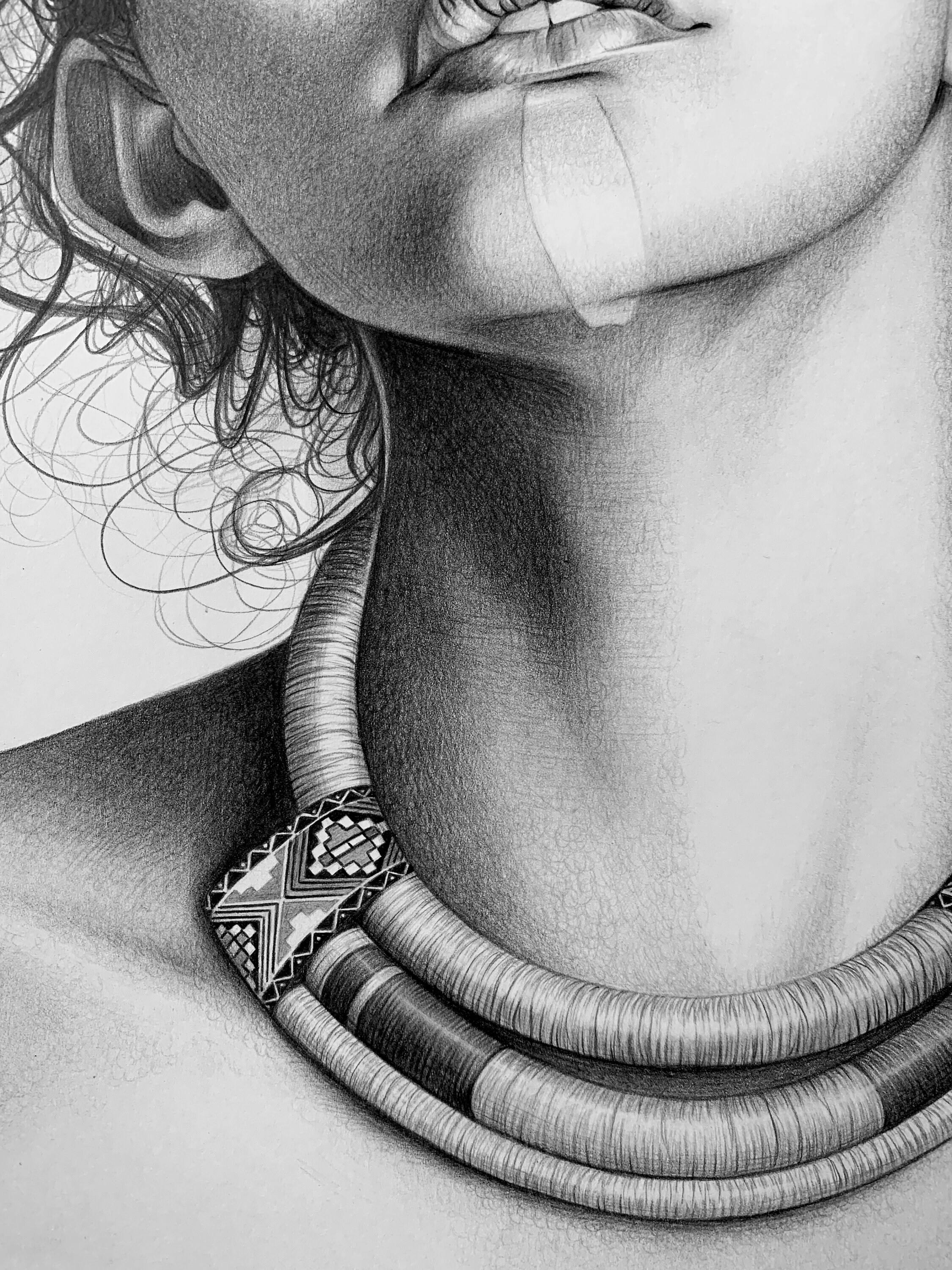 Original Fine Art Portrait Pencil Drawing | Etsy