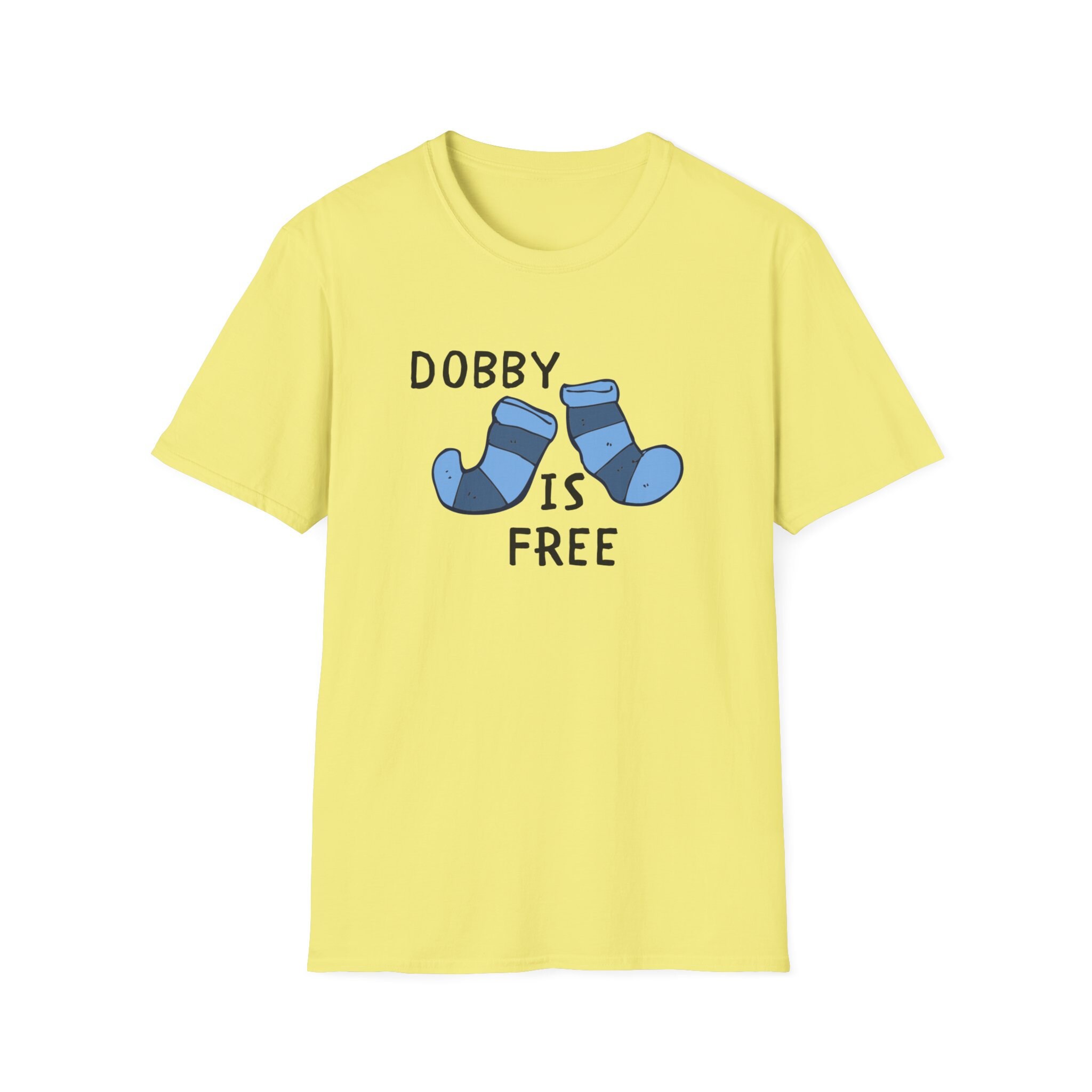 Dobby Sock Freedom T-shirt Wizarding World Tee Novelty Book Themed Tees ...