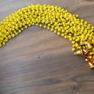 Multicolour Pom Pom String Indian Decor Pom Pom Bells Strings Garland ...