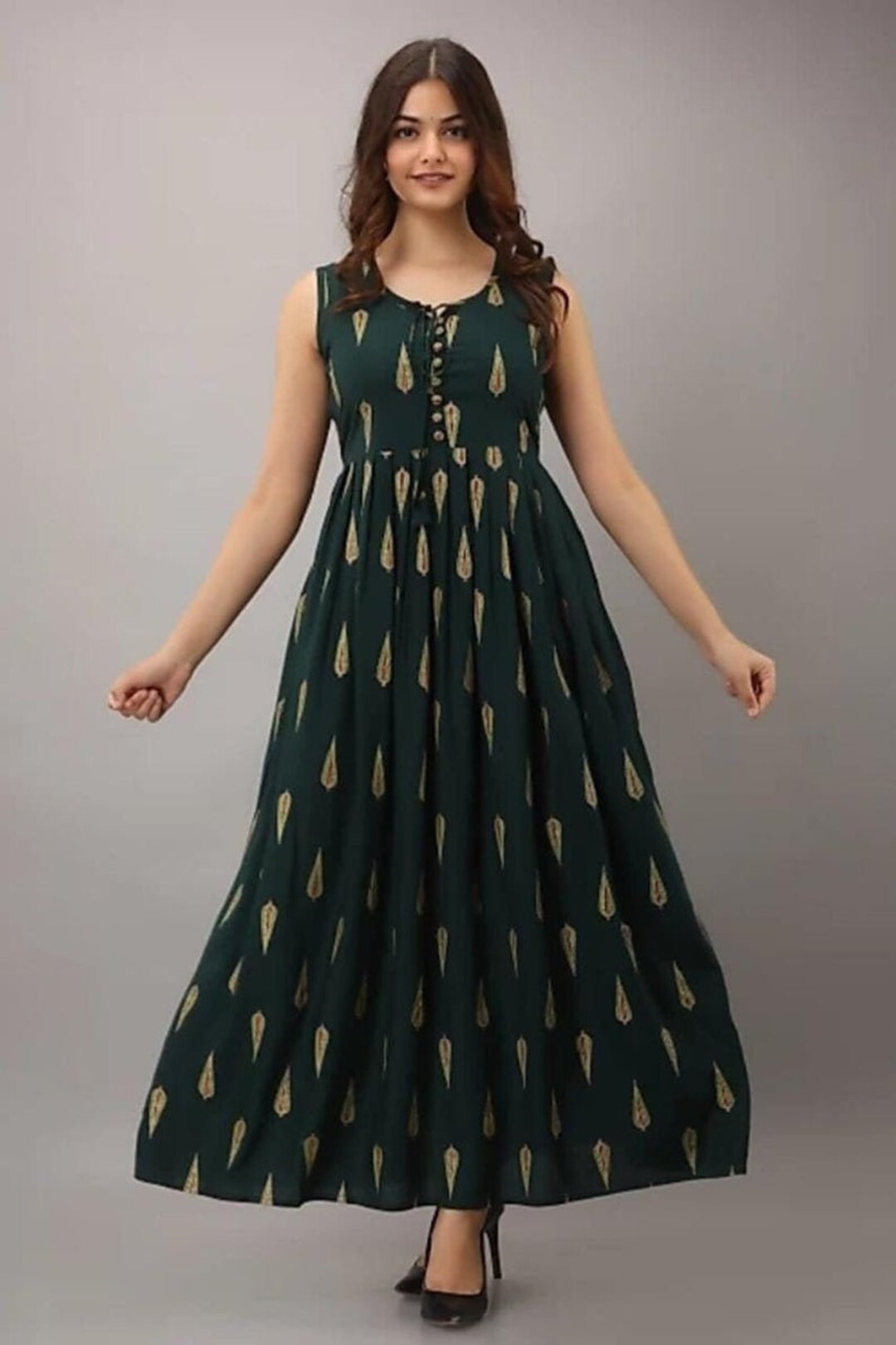 Kurti With Full Length for Women Kurti Dress Kurta Kurti Reyon - Etsy