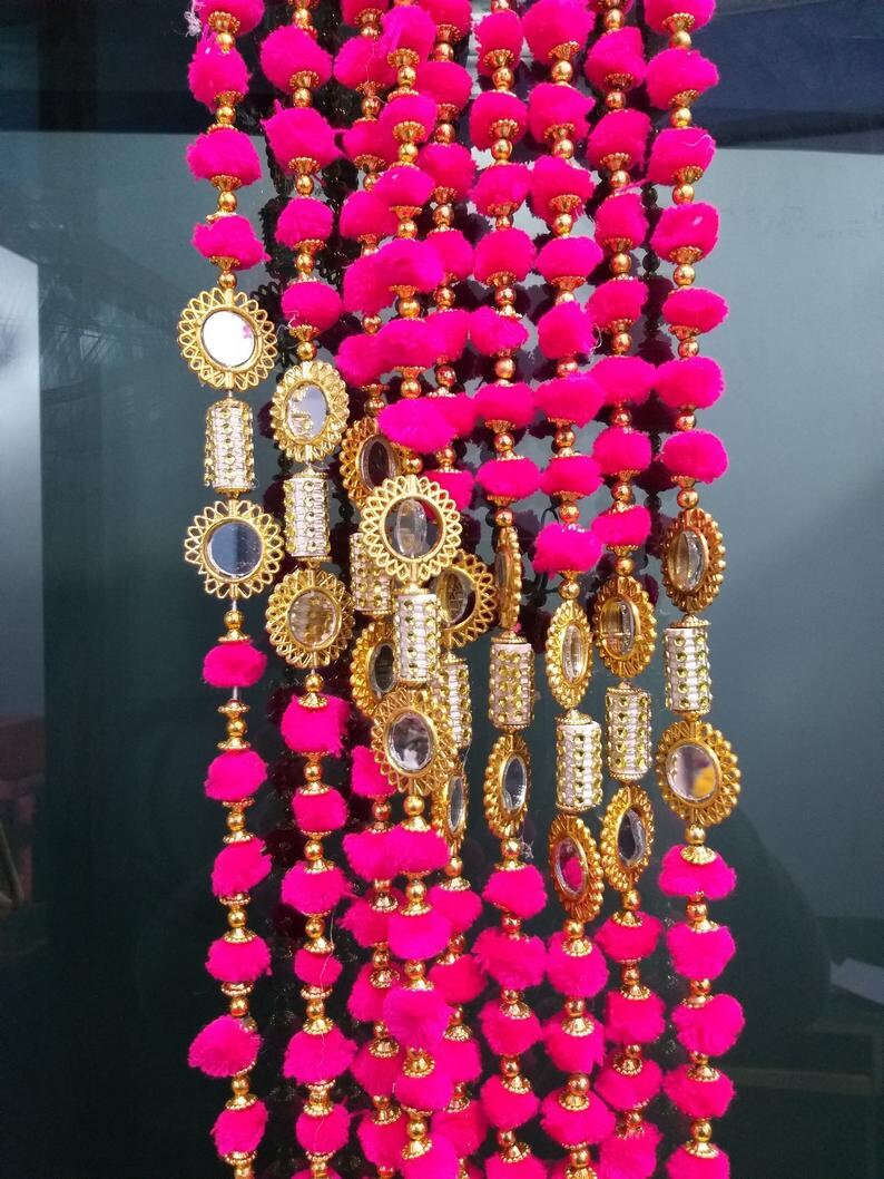 Indian Vintage Handmade String Party Backdrop Garlands Indian - Etsy