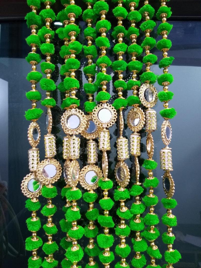 Indian Vintage Handmade String Party Backdrop Garlands Indian - Etsy