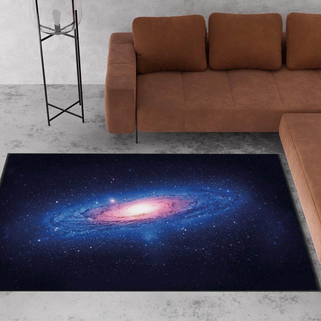 Andromeda Galaxy Rug, Space Astronomy Decor, Gift for Space Lovers ...