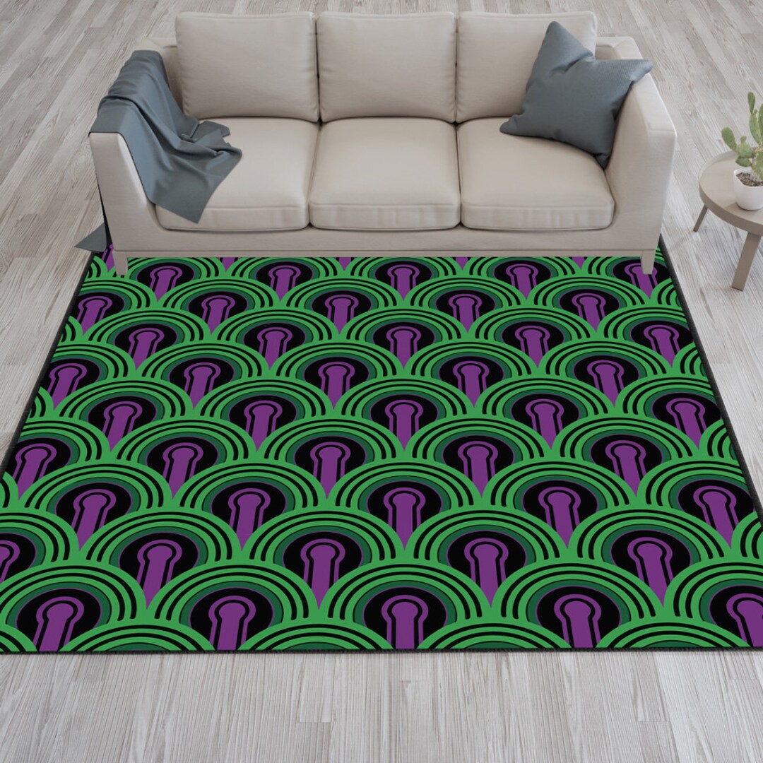 Hotel Carpet Rug, Area Round Runner Rug, TV Show Movie Prop Gift, Gift ...