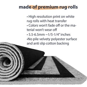 Family Name Entry Rug Personalized Entryway Rug Entrance Rug for Inside ...