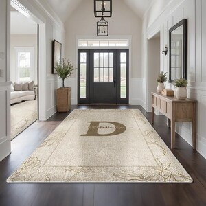 Family Name Entry Rug Personalized Entryway Rug Entrance Rug for Inside ...