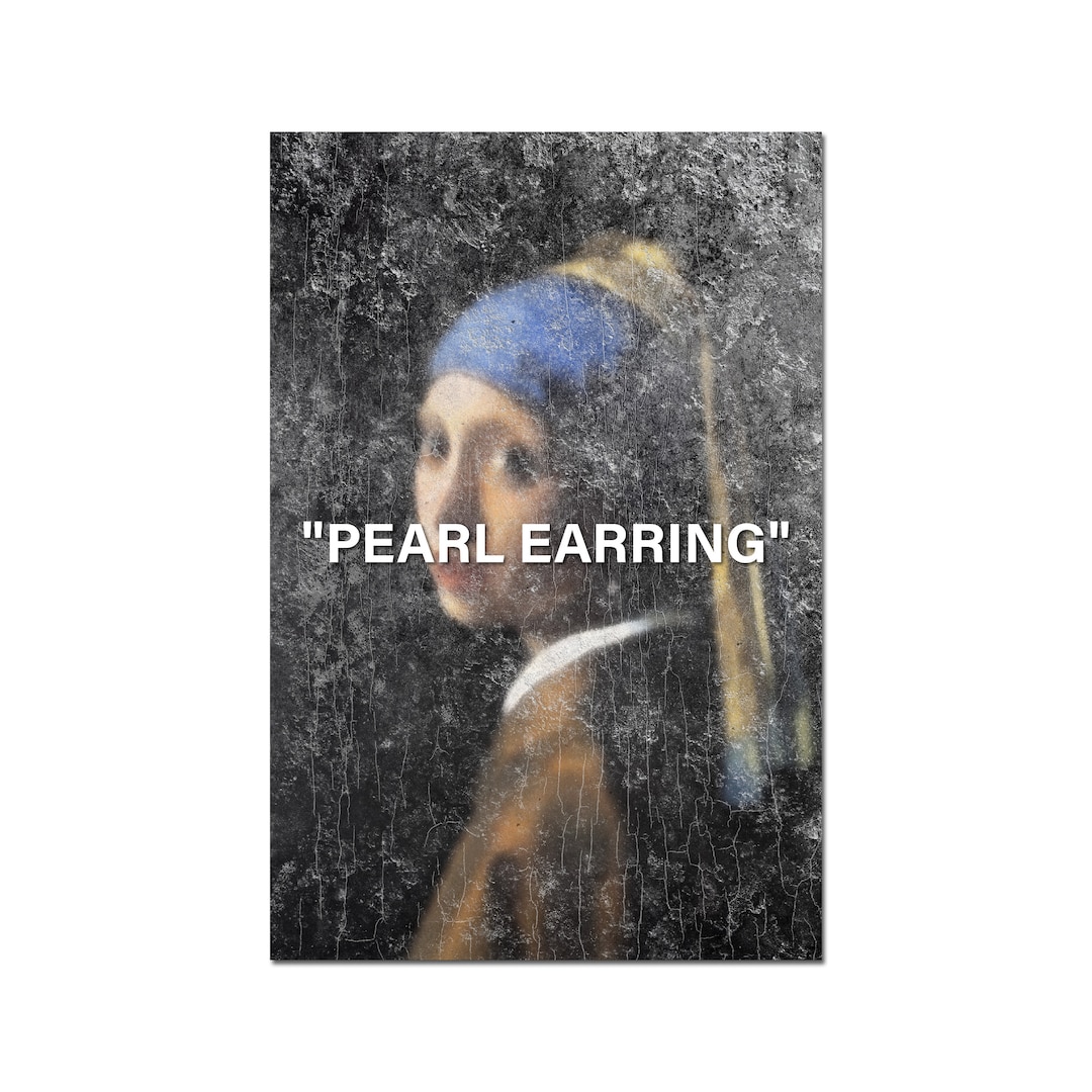 Girl With a Pearl Earring, Johannes Vermeer Hype Wall Art Decor With ...