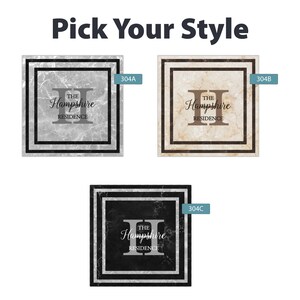 Family Name Entry Rug Personalized Entryway Rug Entrance Rug for Inside ...