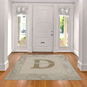 Family Name Entry Rug Personalized Entryway Rug Entrance Rug for Inside ...