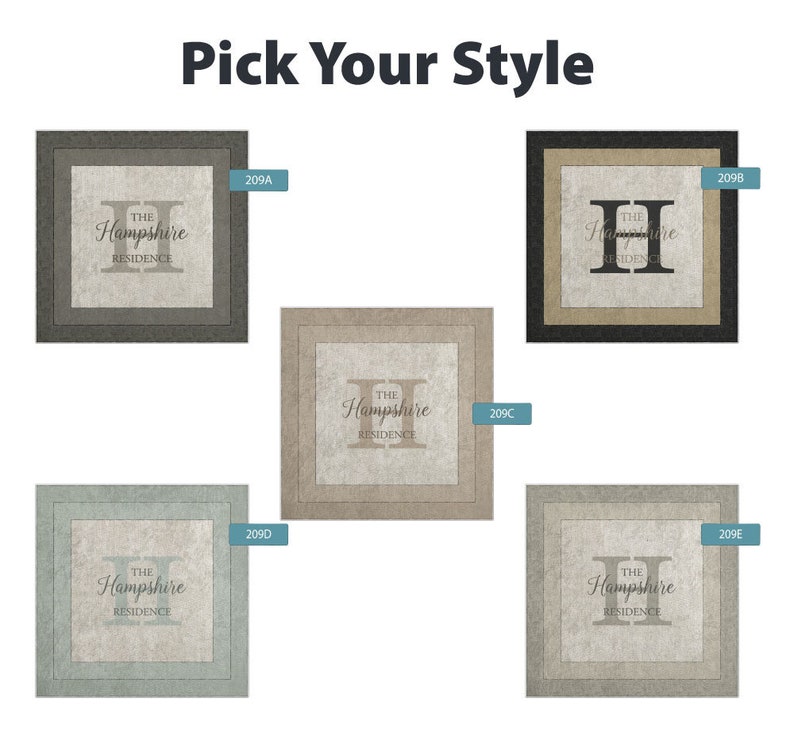 Family Name Entry Rug Personalized Entryway Rug Entrance Rug - Etsy