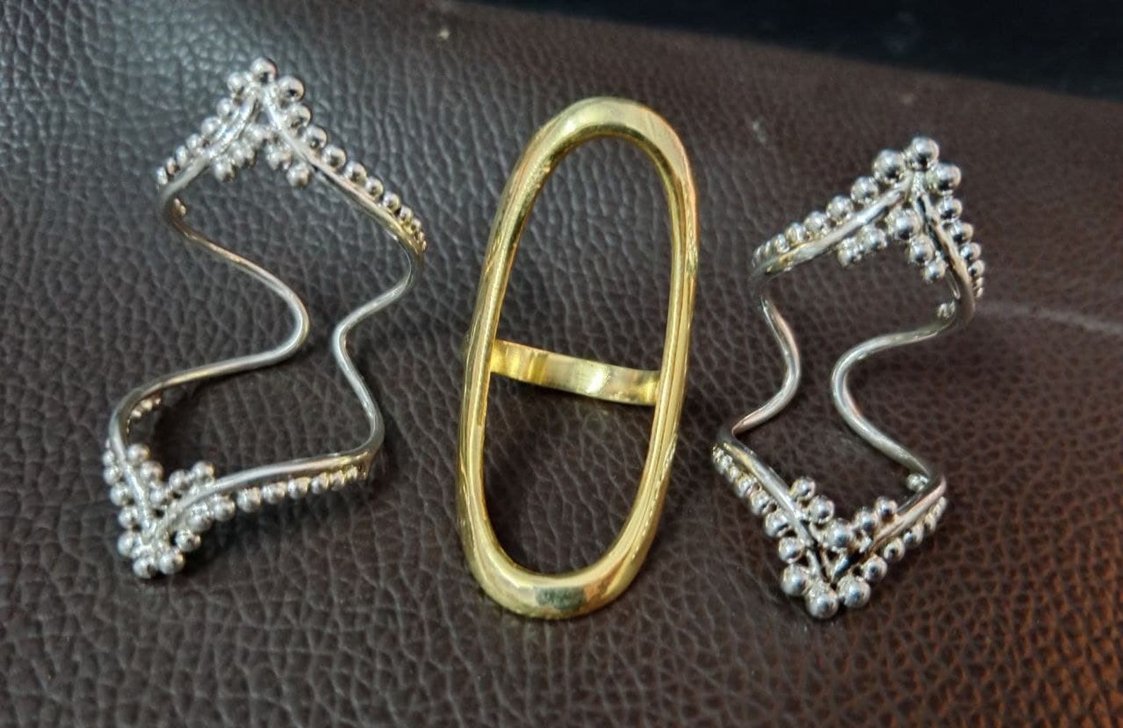 Swan Neck Deformity Silver Ring Splint 925 PIP Holes Design - Etsy