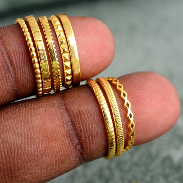 Mid Knuckle Ring - Etsy