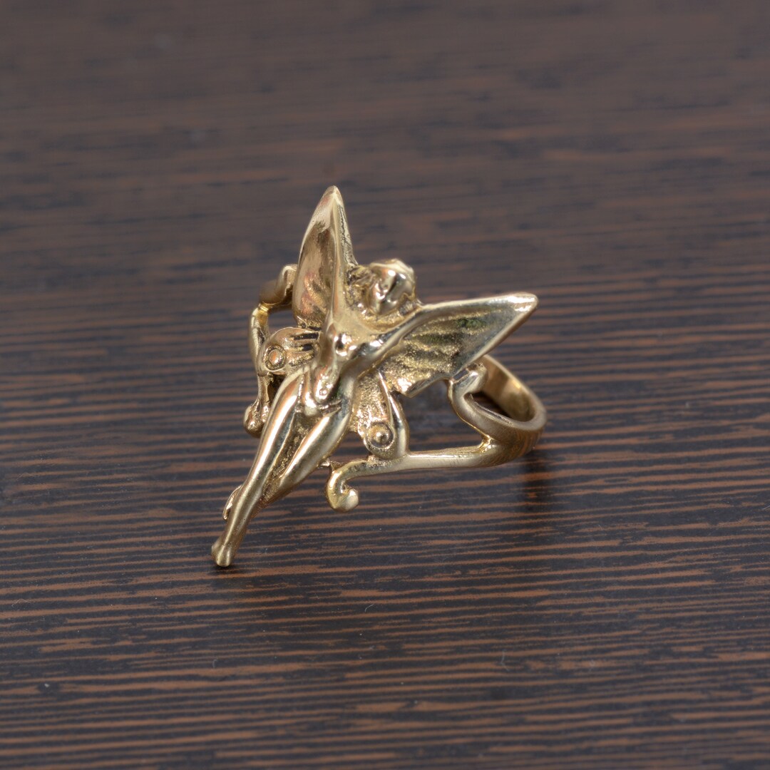 Angel Ring, Fairy Ring, Vintage Style Fairy Ring, Statement Ring ...