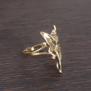 Angel Ring, Fairy Ring, Vintage Style Fairy Ring, Statement Ring ...