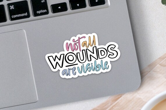 Wounds Die Cut Vinyl Sticker Decal Waterproof White - Etsy