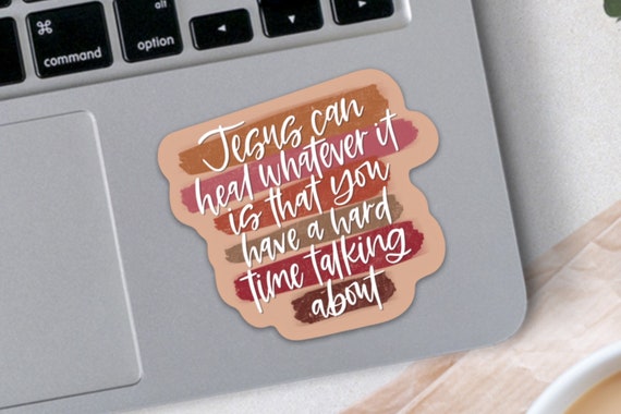 Jesus Heals Die Cut Vinyl Sticker Decal Waterproof - Etsy