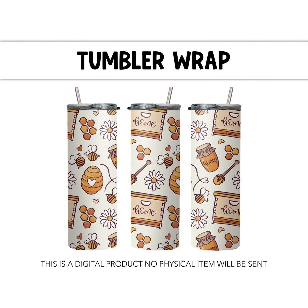 Beekeeper Honeybee Spring Tumbler Wrap Sublimation 300 DPI Straight ...