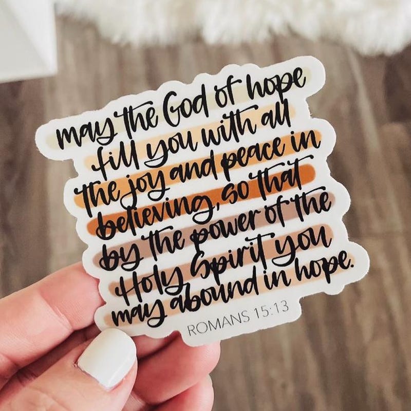 Romans 15 13 - Etsy