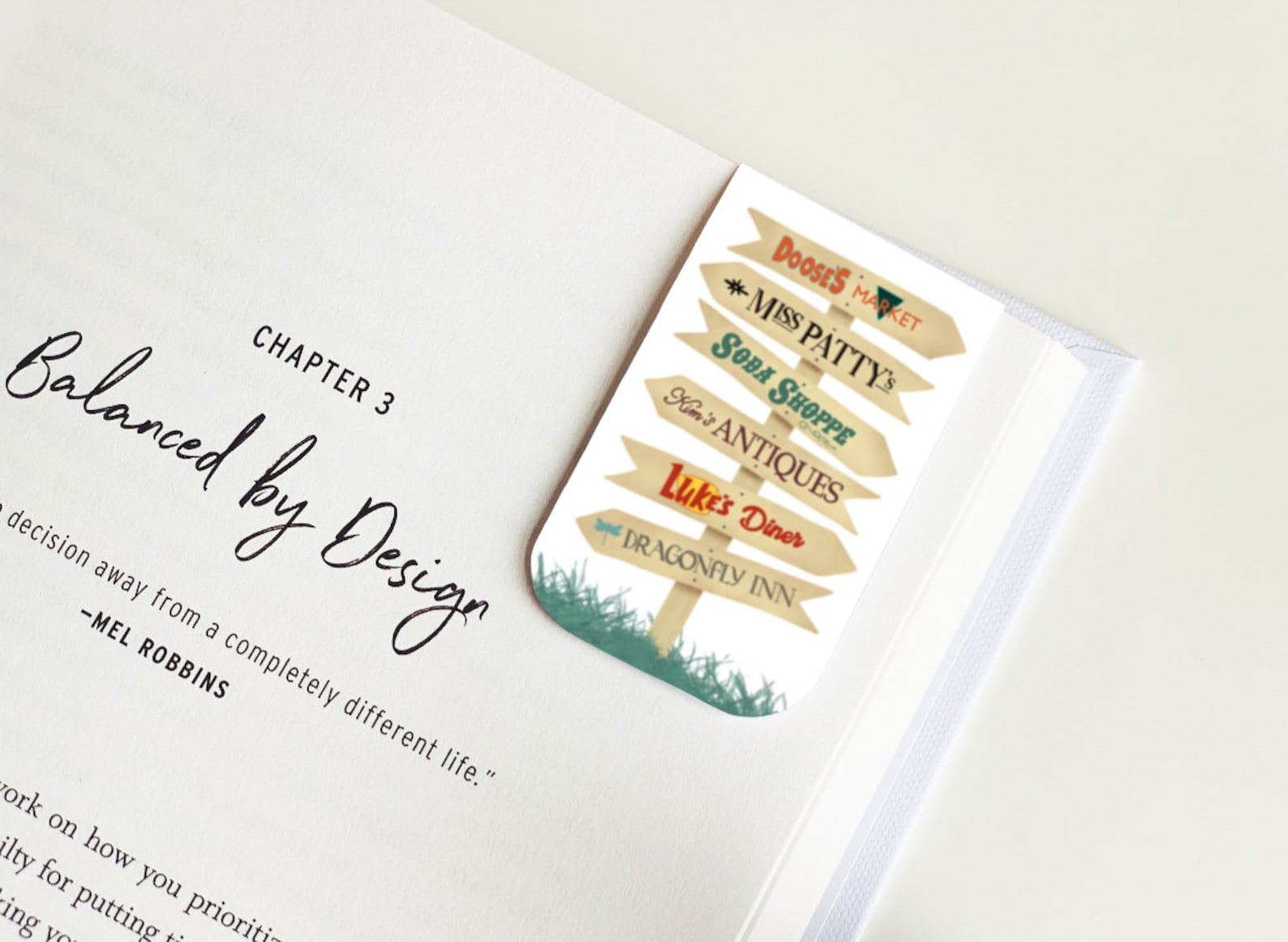 Magnetic Bookmark Gilmore Girls Etsy