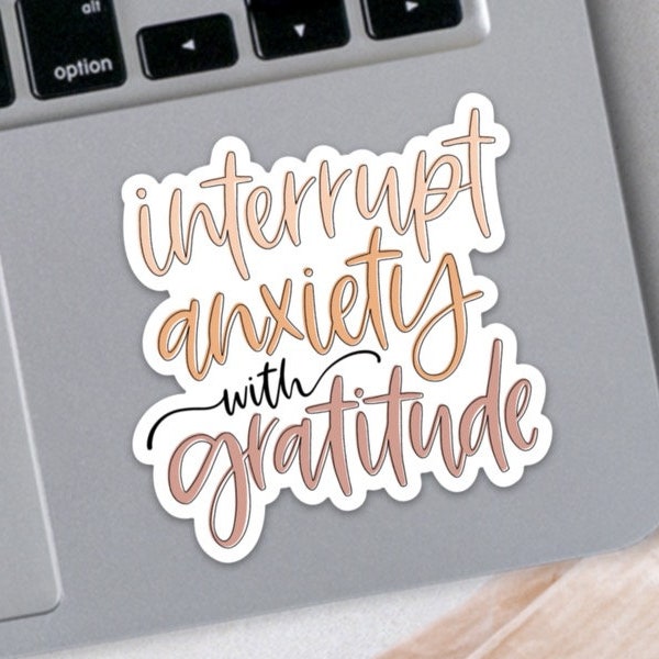 Gratitude Decal - Etsy