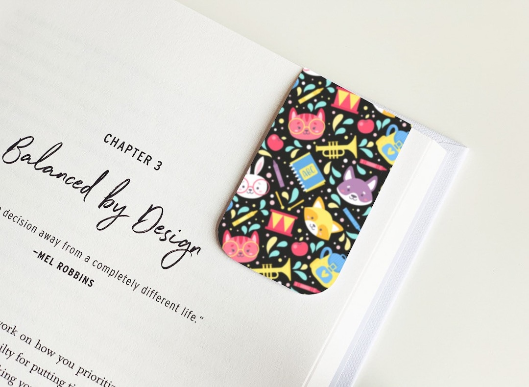 Cool Kids | Magnetic Bookmark | Laminated | Book Lover | Planner Page ...