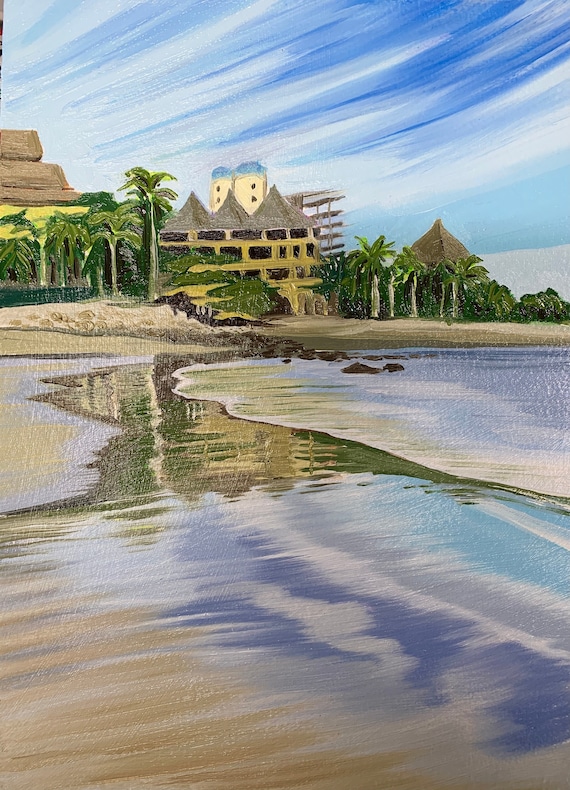 Mexican Beach Painting