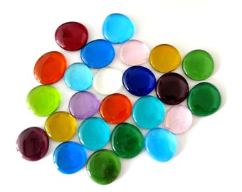 Large Glass Gems - Etsy