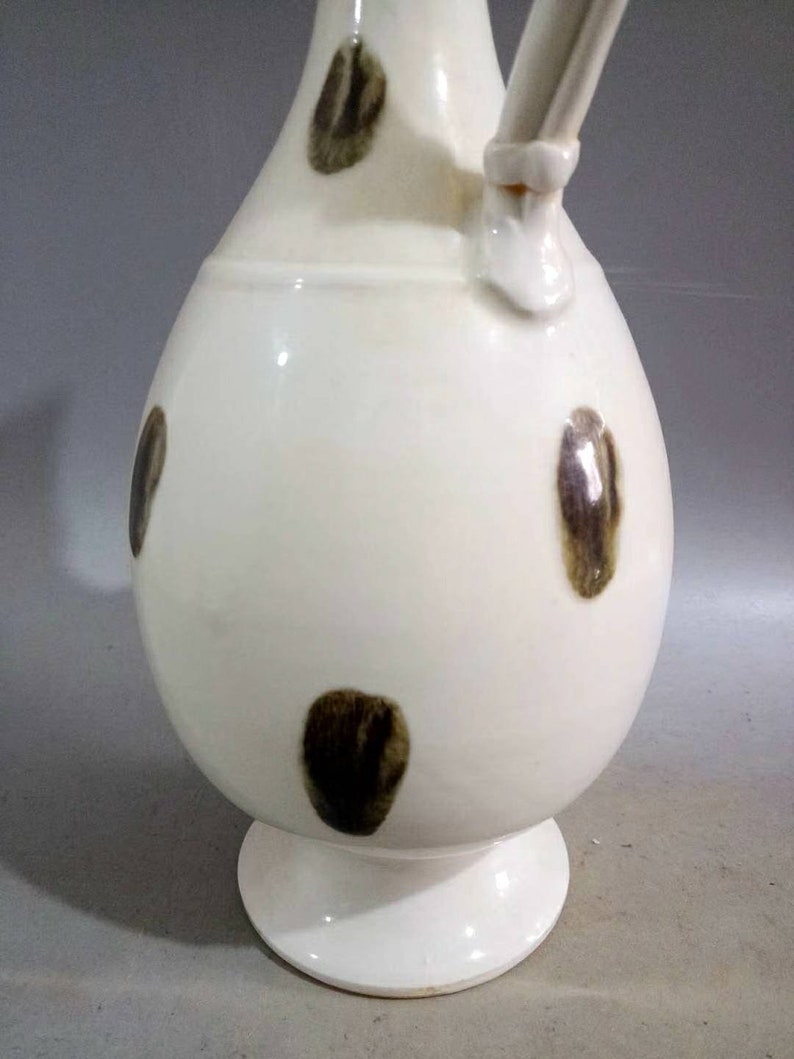 Tang Dynasty Xing Ware Style Porcelain White Glaze With Brown Spot ...