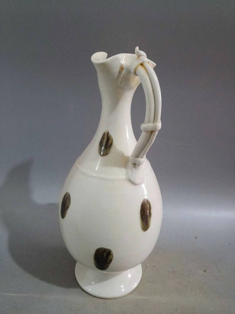 Tang Dynasty Xing Ware Style Porcelain White Glaze With Brown Spot ...