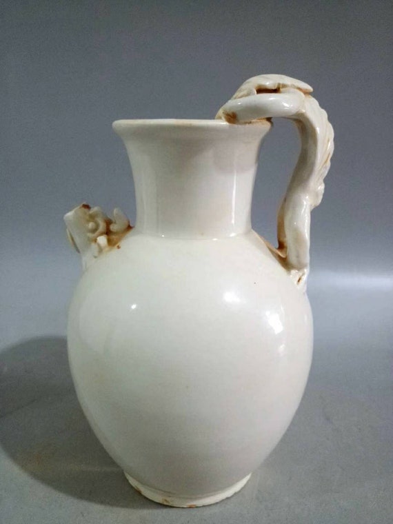 Tang Dynasty Xing Ware Style Porcelain White Glaze Flagonwine | Etsy