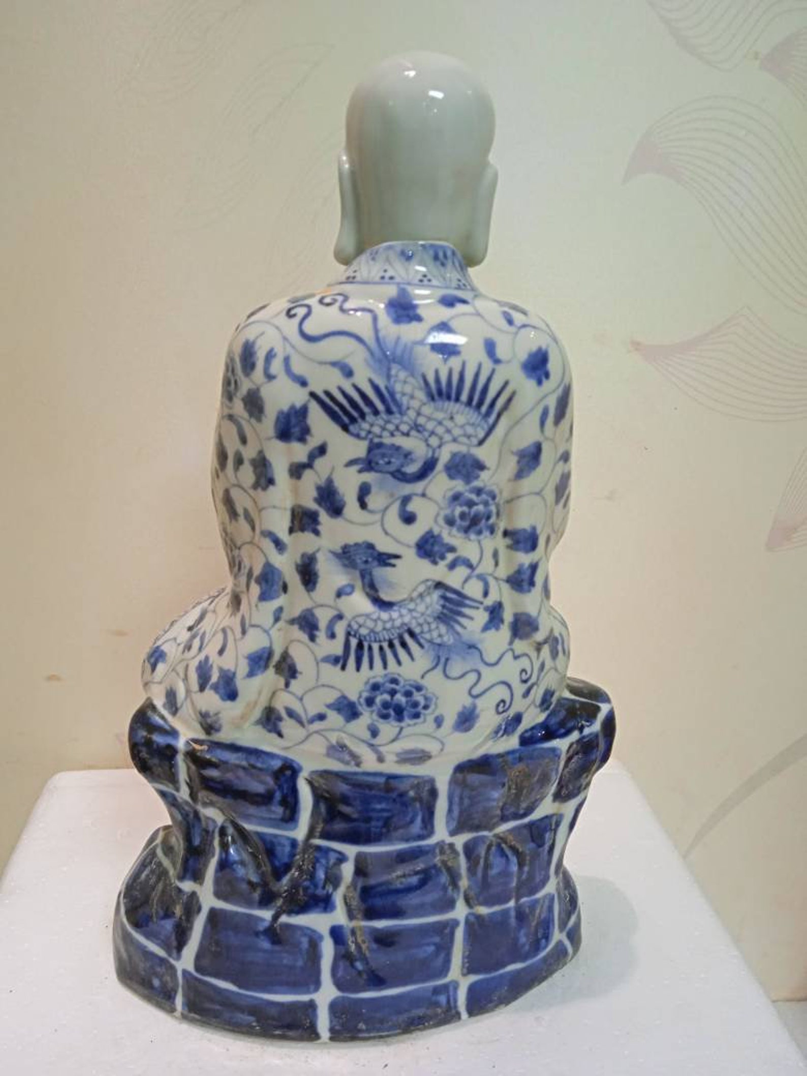 Qing Dynasty or Minguo Blue and White Porcelain 18 Luohan - Etsy