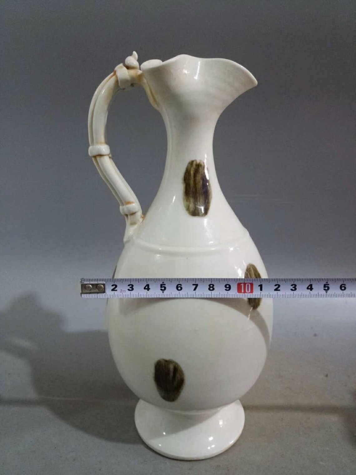 Tang Dynasty Xing Ware Style Porcelain White Glaze With Brown - Etsy