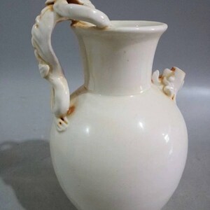 Tang Dynasty Xing Ware Style Porcelain White Glaze Flagon,wine Pot,rare ...