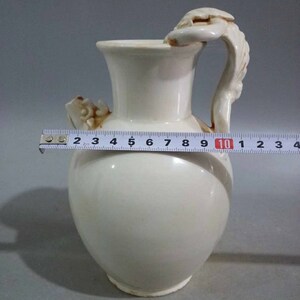 Tang Dynasty Xing Ware Style Porcelain White Glaze Flagon,wine Pot,rare ...