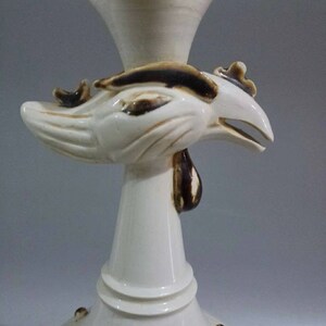 Song Dynasty Ding Ware Style Porcelain White Glaze Vase,chicken Head ...